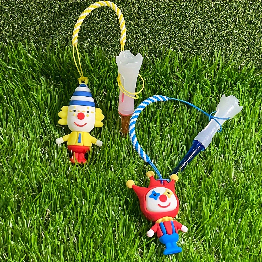 3d Clown Circus Themed Golf Tee Anti lost Rope Wide Base Fun - Temu