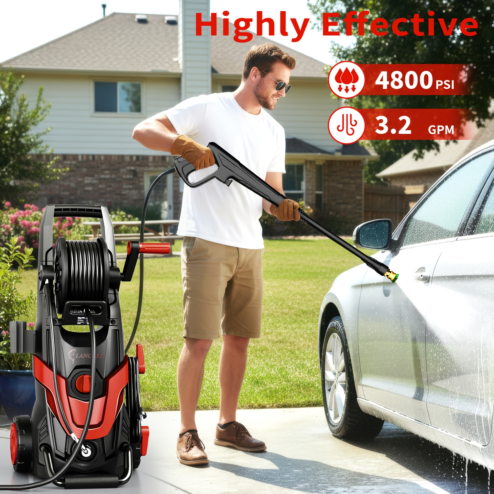 pressure washers sold on Temu United States