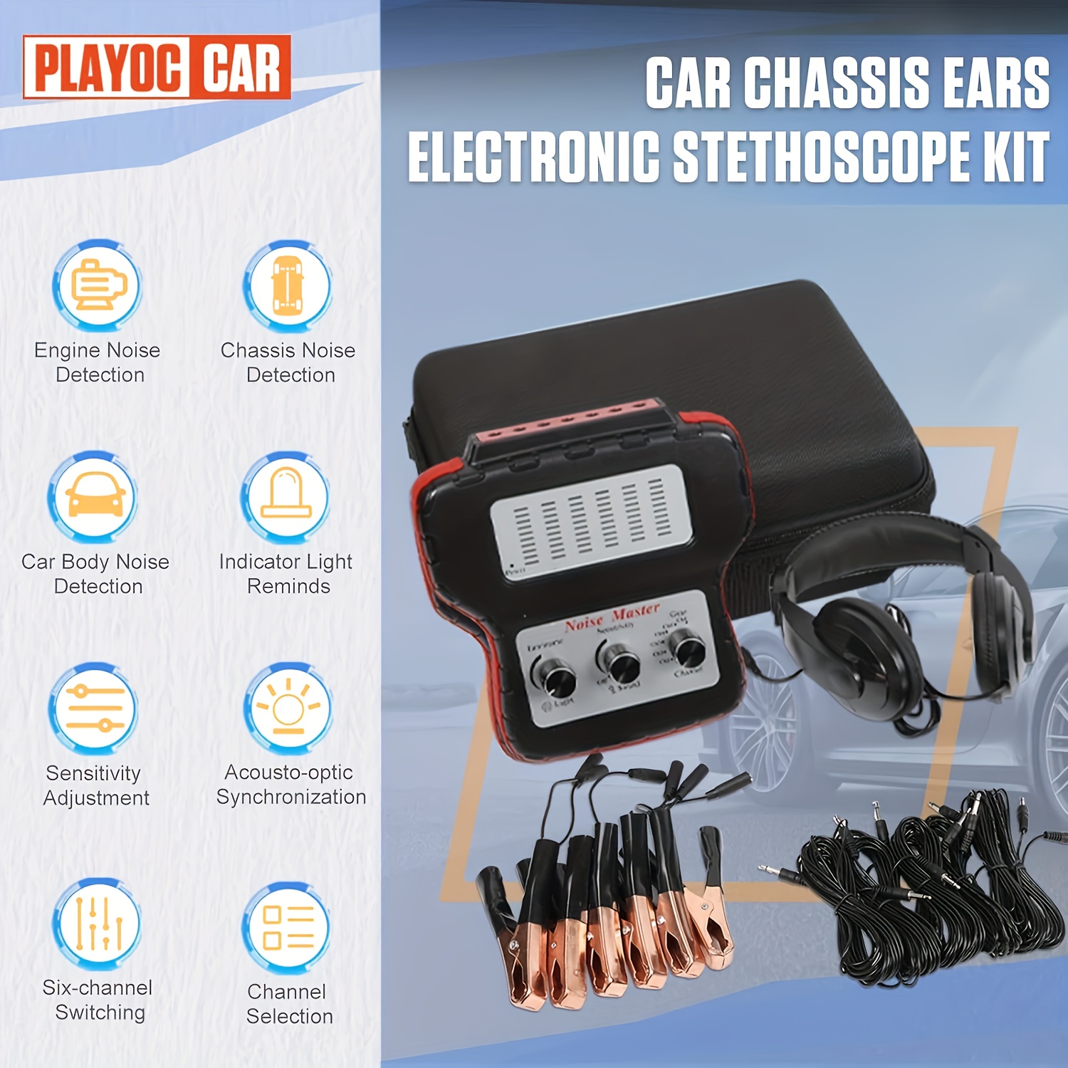 Chassis System Ear Electronic Stethoscope Diagnostic Kit - Temu