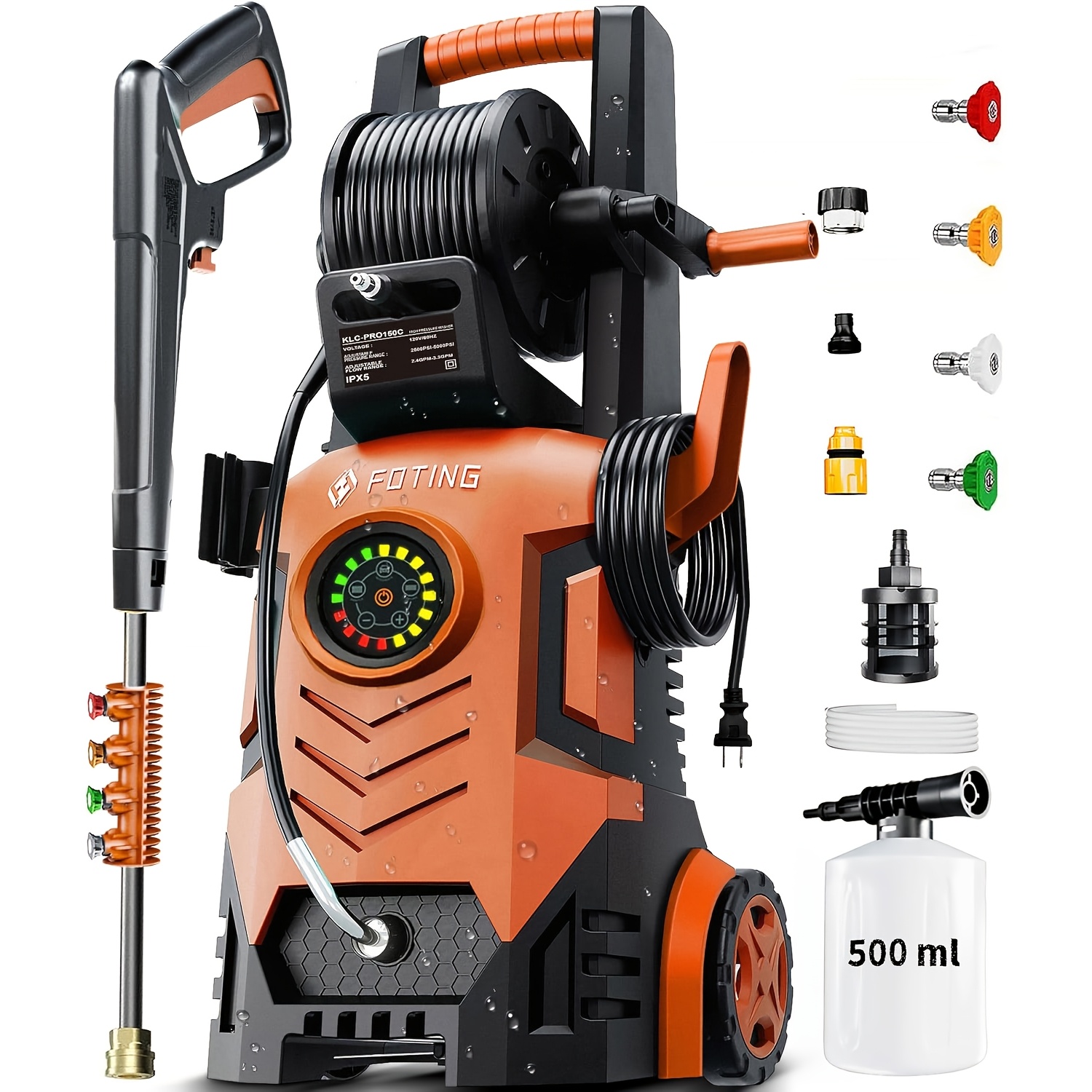 pressure washers sold on Temu United States
