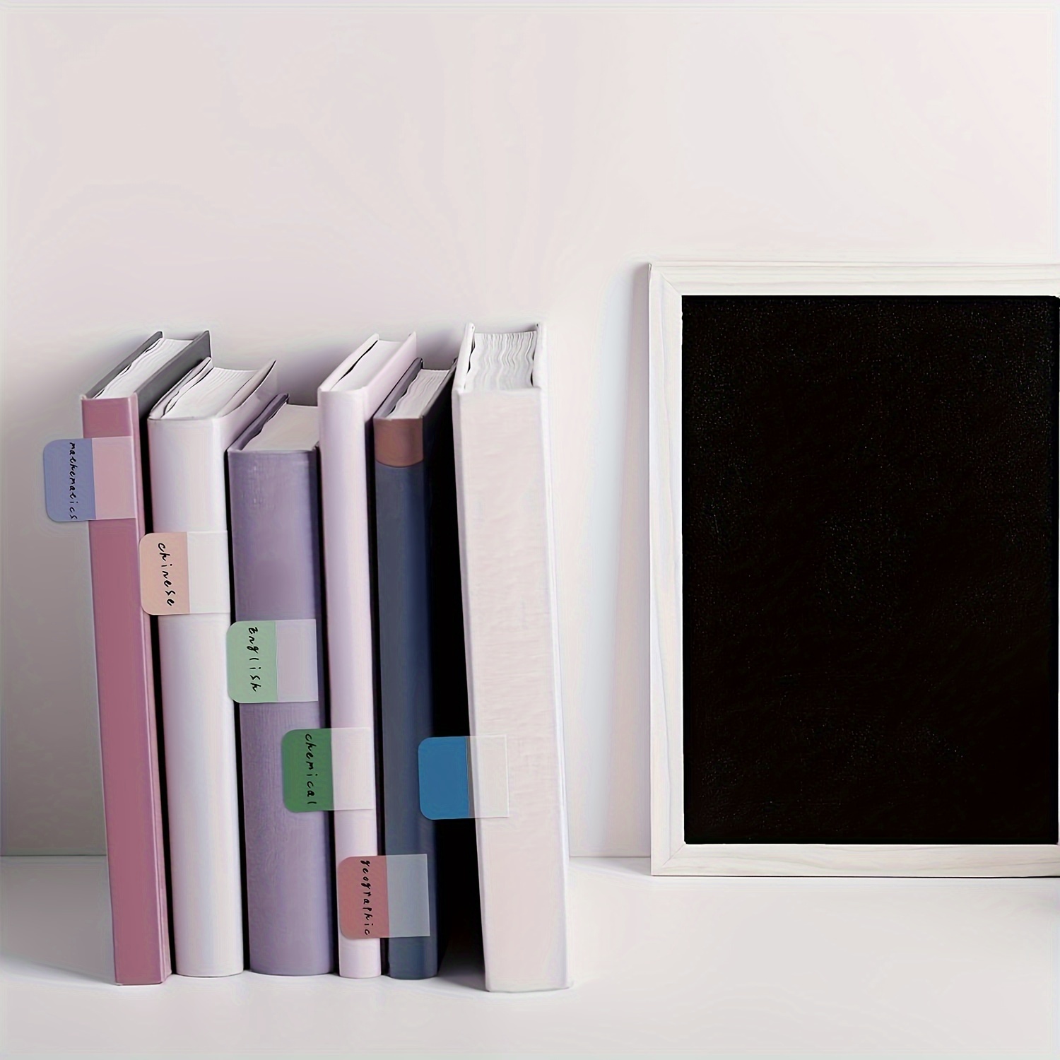 Reusable Adhesive Index Tabs Writable Repositionable Page - Temu