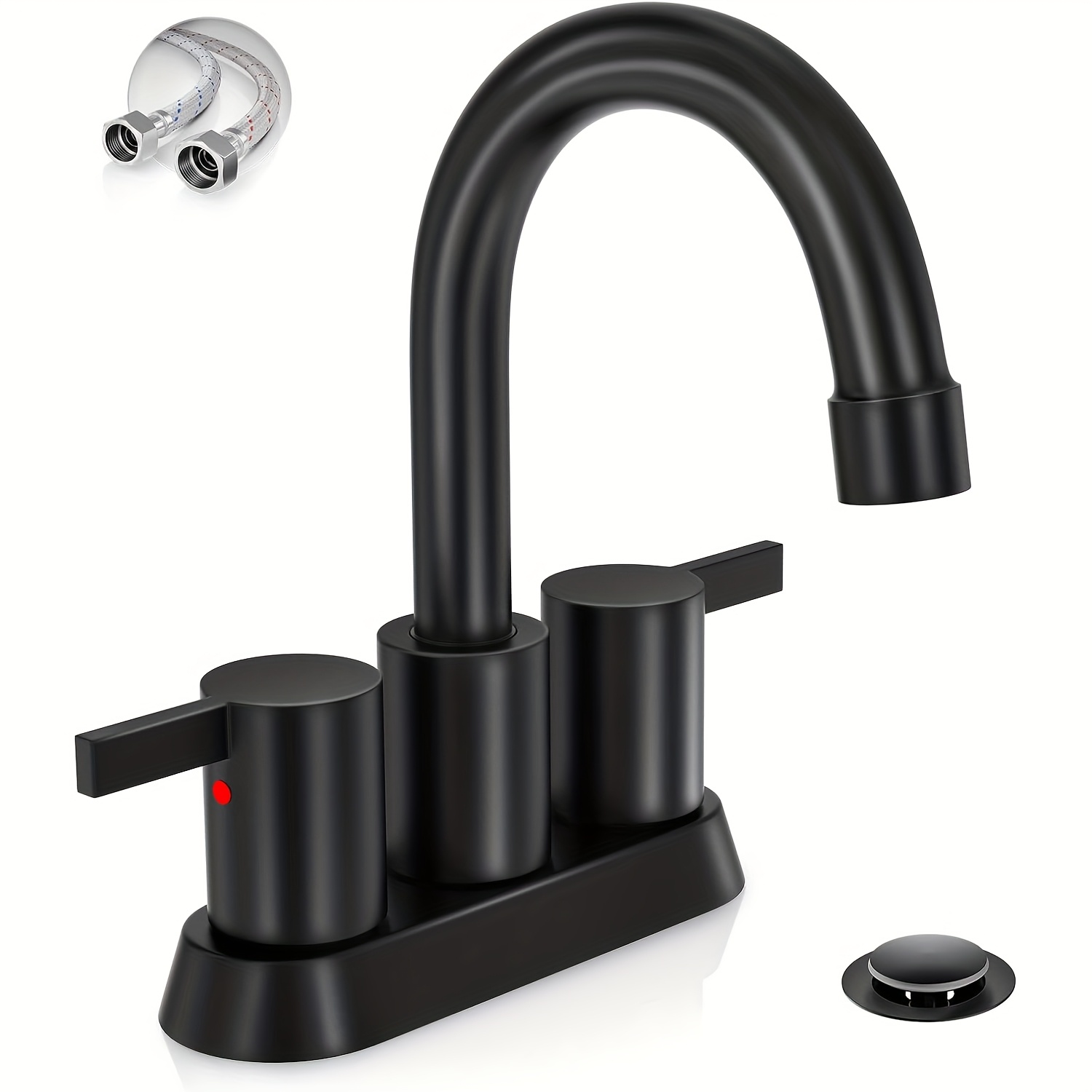 bathroom faucet set sold on Temu United States