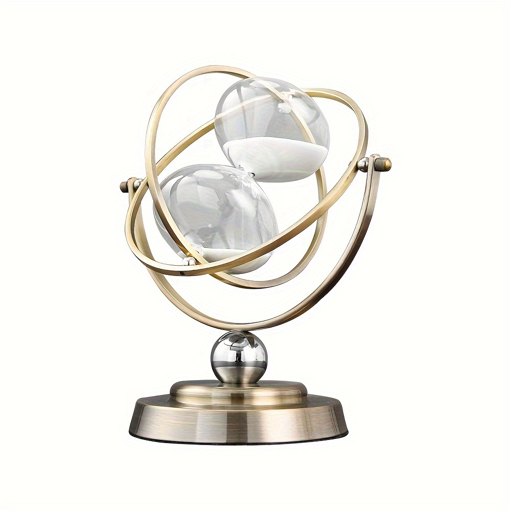 30 minute Glass Sand Timer Geometric Collectible Figurine - Temu South ...