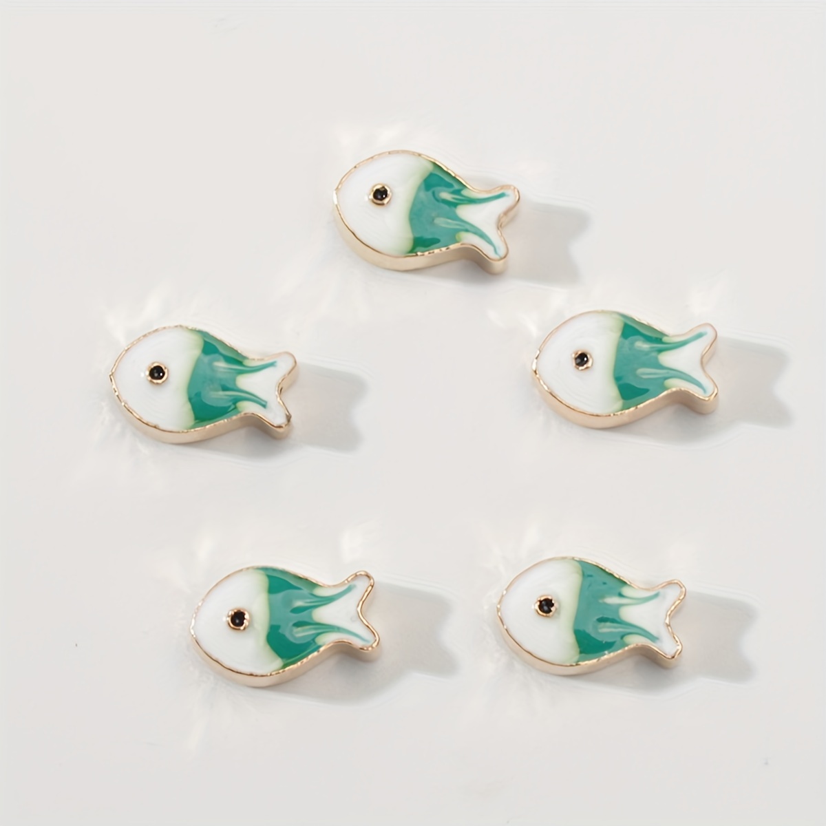 Creative Fish Alloy Pendant Earrings Bracelets Keychain - Temu United ...