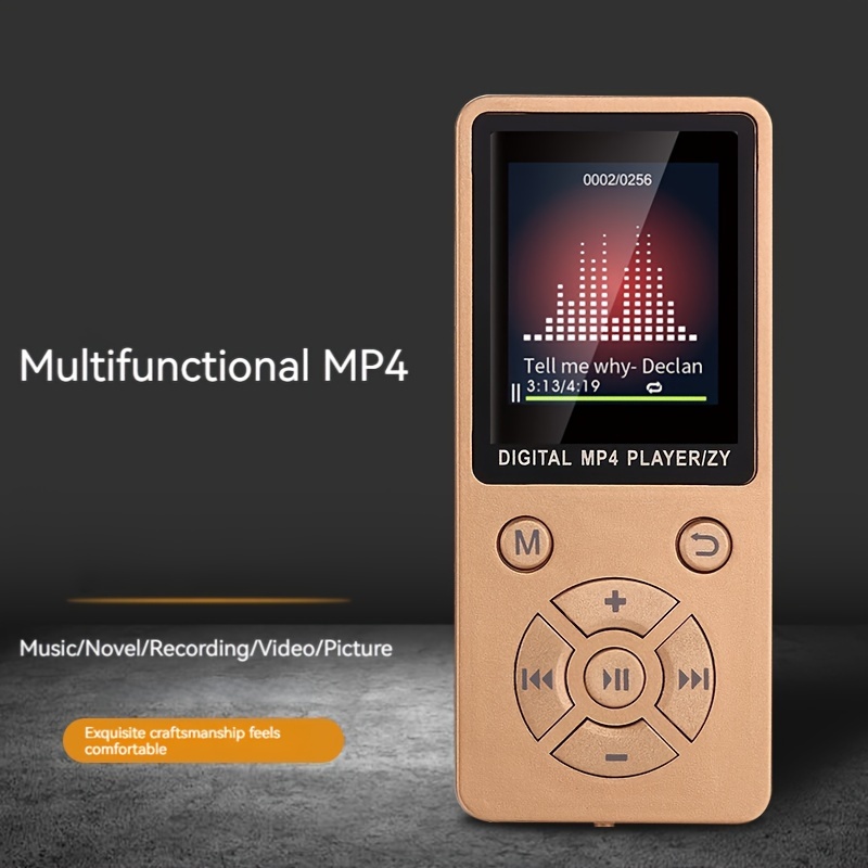 مشغل موسيقى MP4 MP3 محمول مع بطاقة تخزين سعة 8 ، - Temu Bahrain