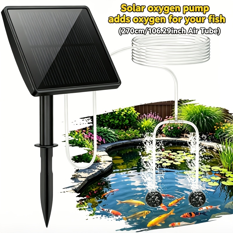 solar pond aerator sold on Temu United States