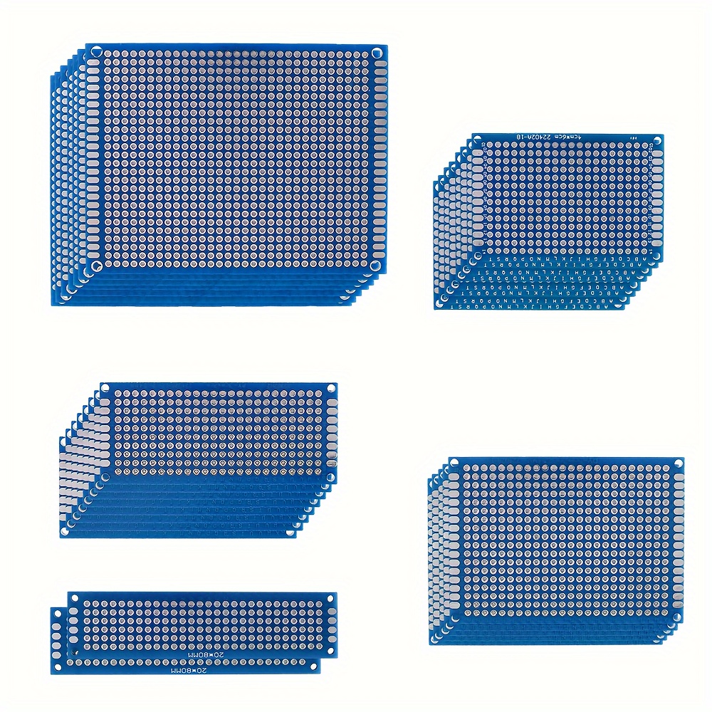 Pcb Board Prototype Board Blue Double Sided Circuit Boards - Temu ...