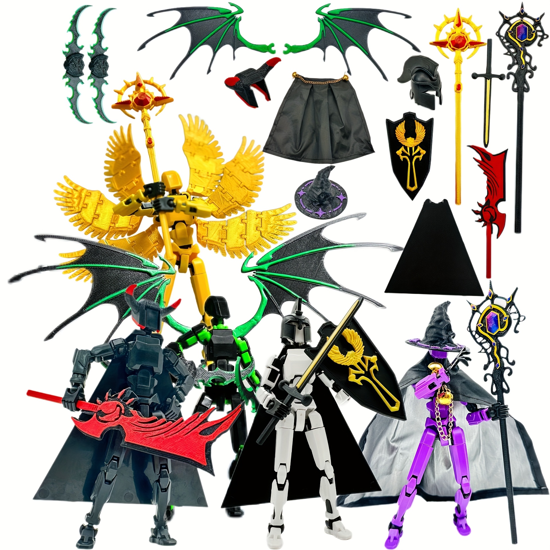 dummy 13 action figure sold on Temu United States