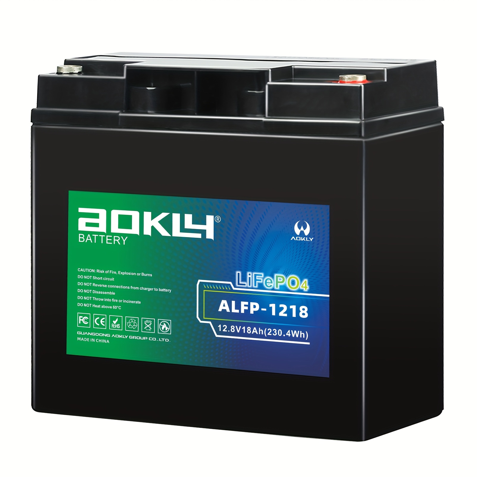 12v battery sold on Temu United States