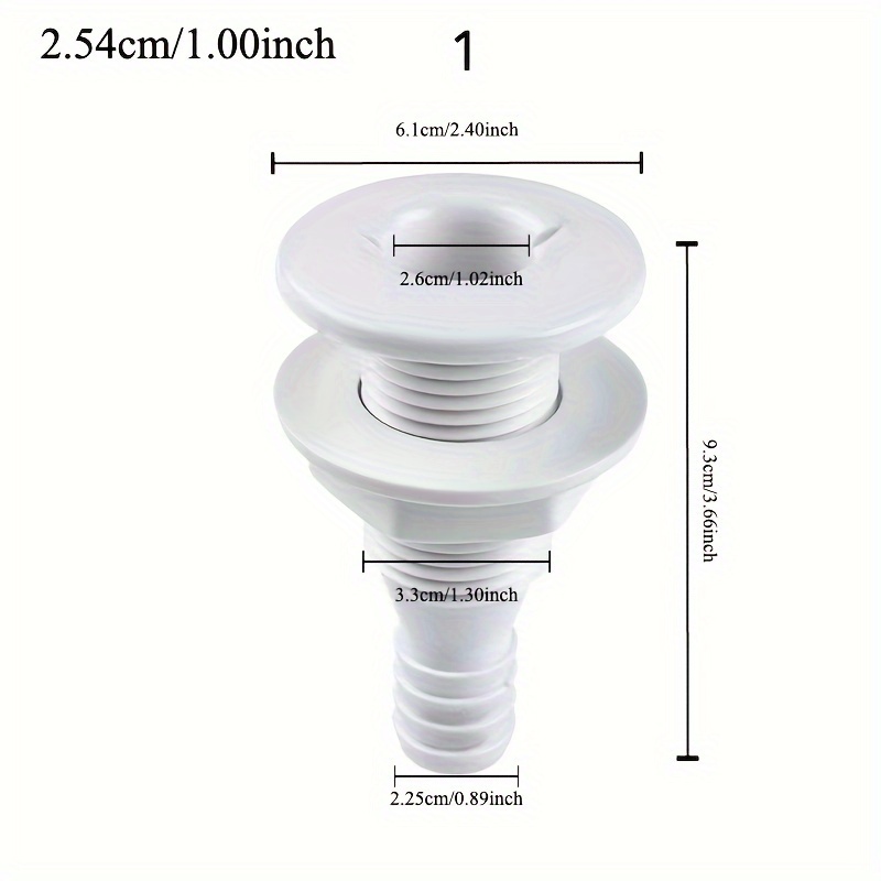 Plastic Thru Hull Fittings