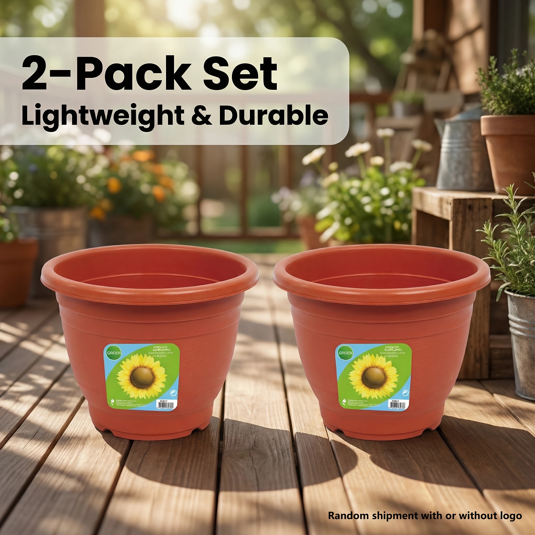 garden planters and pots sold on Temu United States