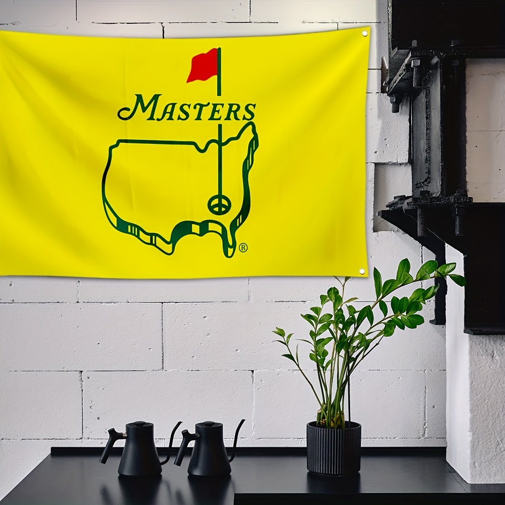 1pc, Masters Flag Logo For Wrestling Season Flag Black Banner With Four ...