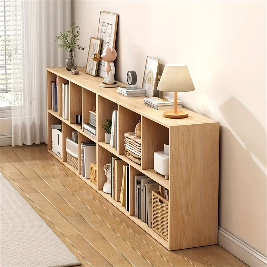 Wooden Bookcase Bookcase Display - Temu