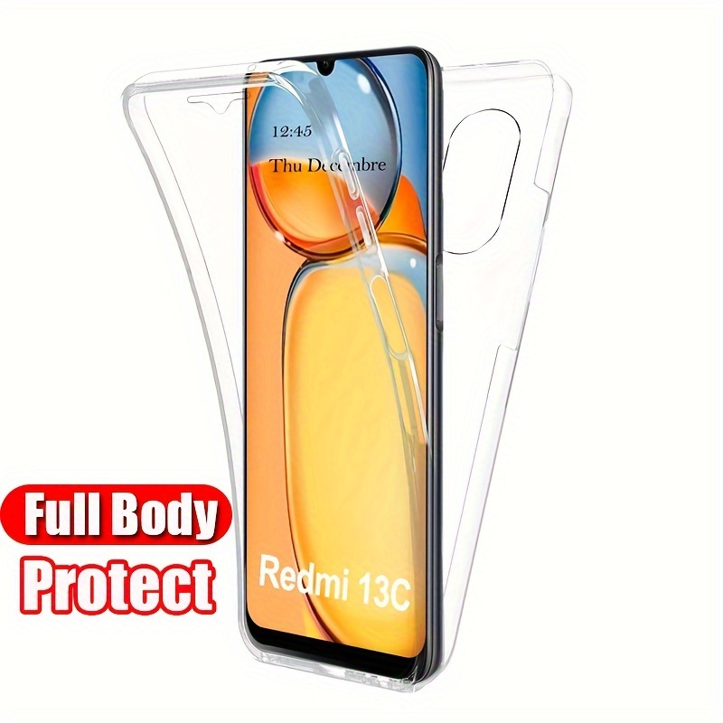 Full Body Protect 360 Degree Front + Back Pc+tpu Soft Clear - Temu Portugal