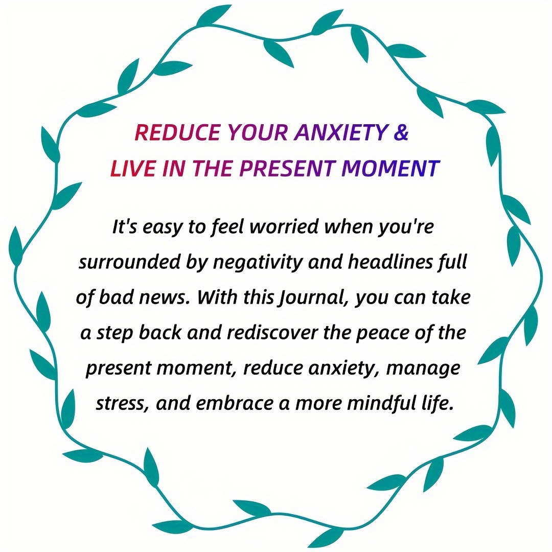 Дневник за Осъзнатост за Релакс 100 Уникални Ежедневни Temu Bulgaria