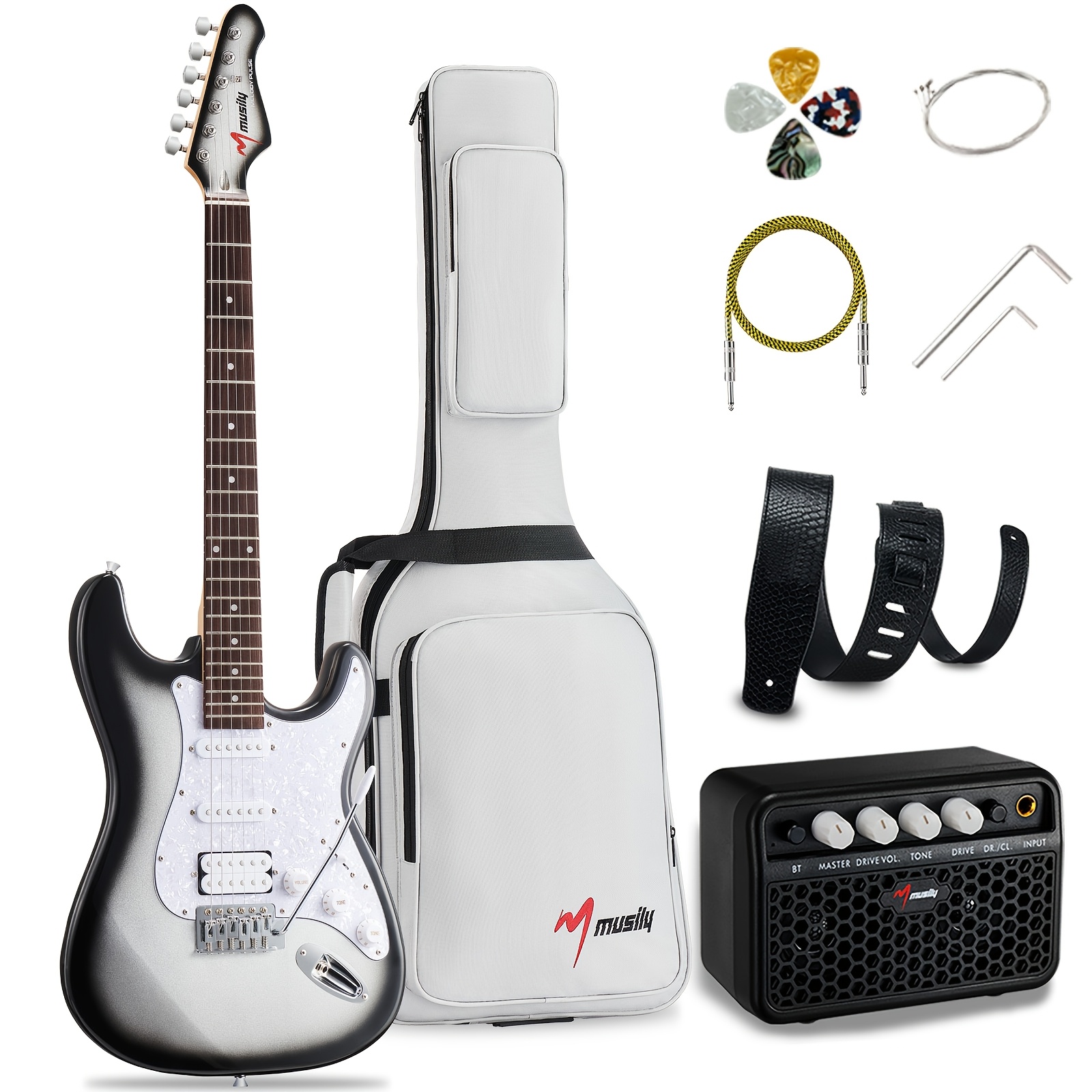 electric guitars sold on Temu United States