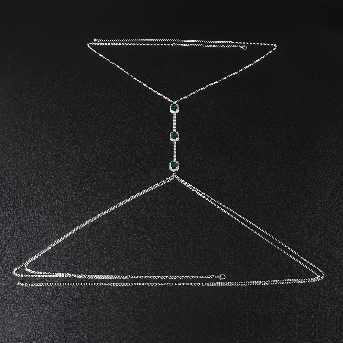 Sexy Chest Chain Women Rhinestone Decor Chest Chain Sexy - Temu United ...