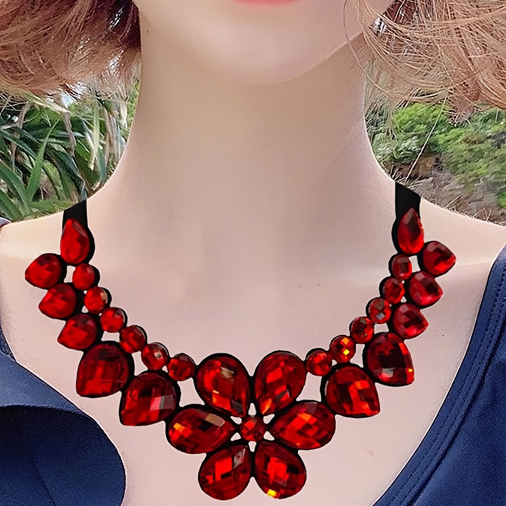 red necklace sold on Temu United States