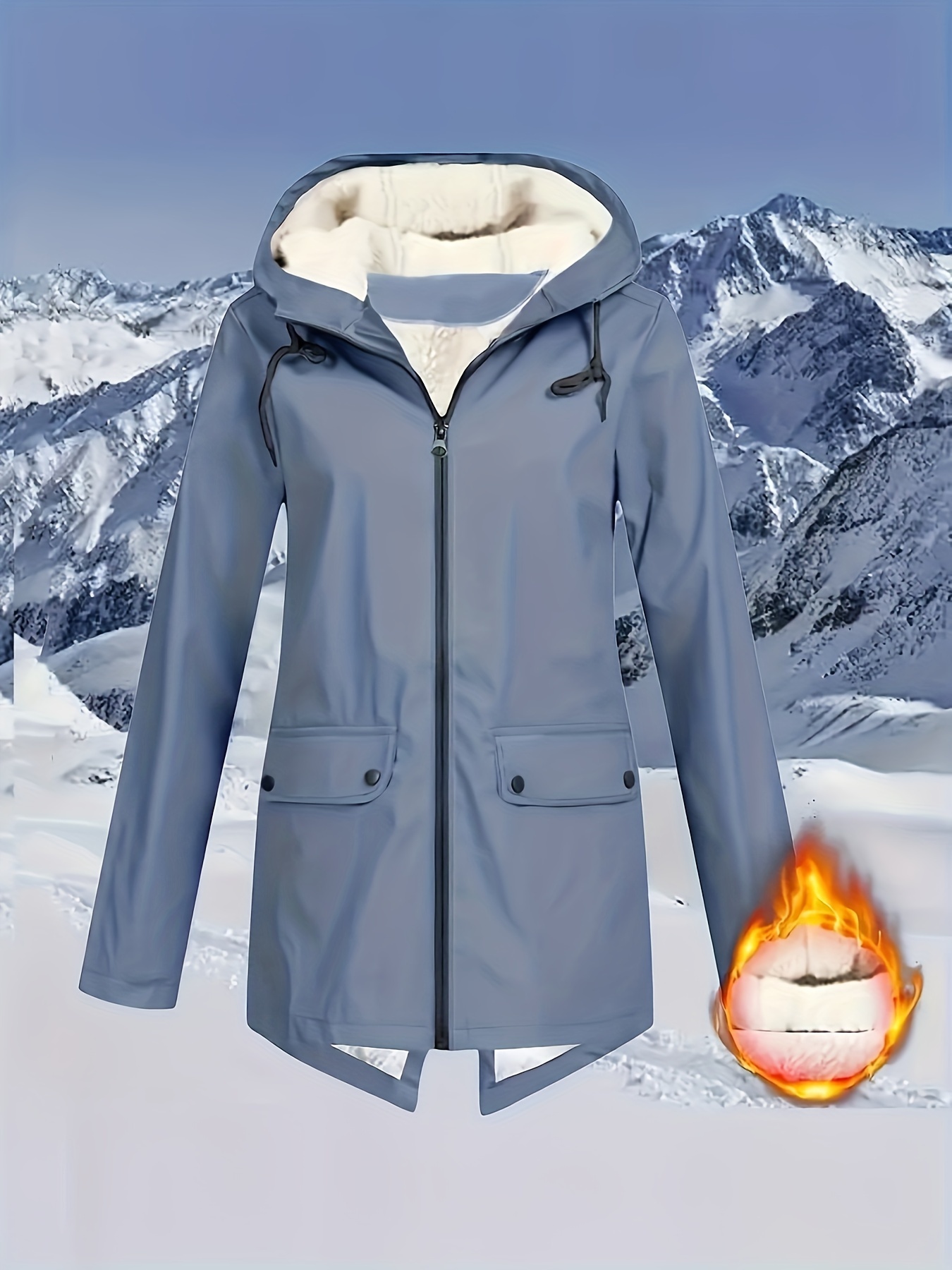 winter coats sold on Temu United States