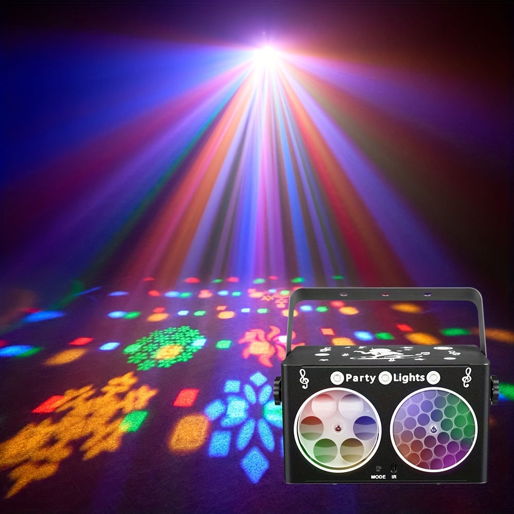 Dance Party Lights 4-in-1 Disco Party Lights - RGB Laser Projector With ...