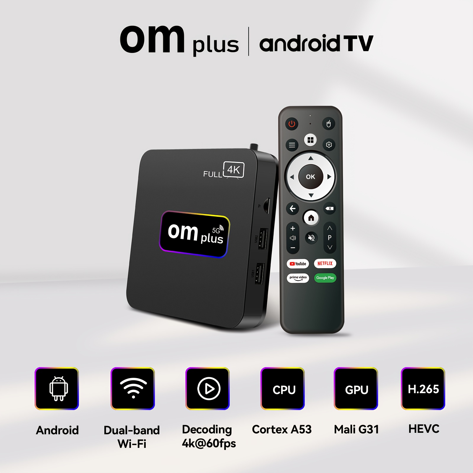 tv box sold on Temu United States
