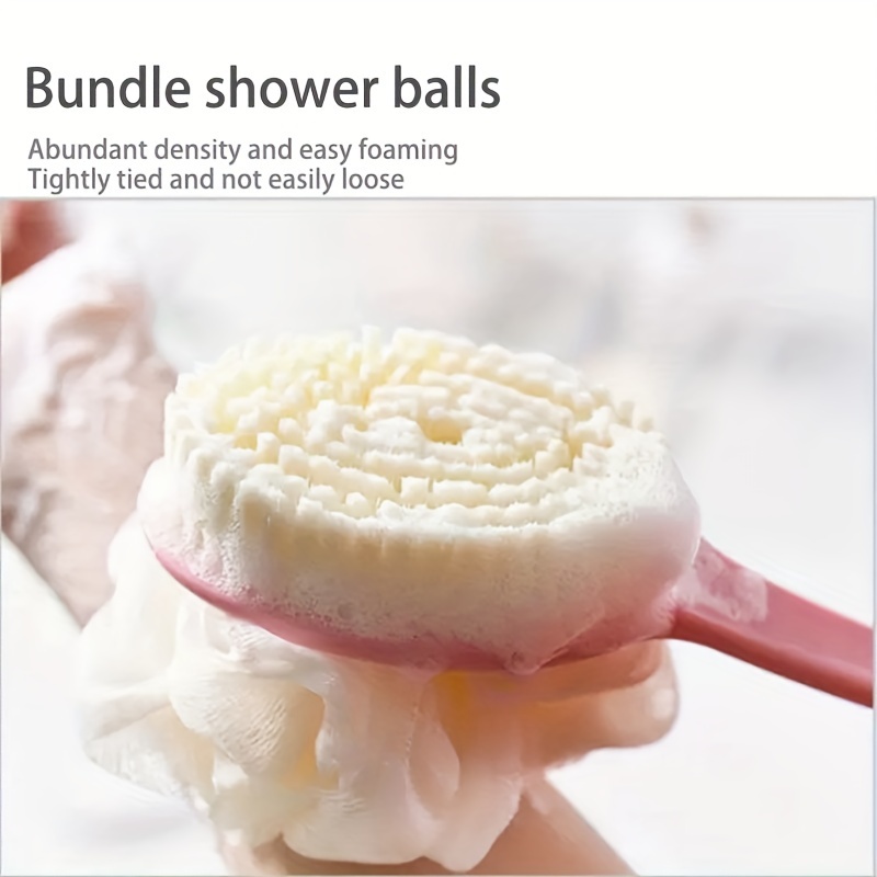 Shower Body Brush Bristles Loofah Back Scrubber A Sponge A - Temu
