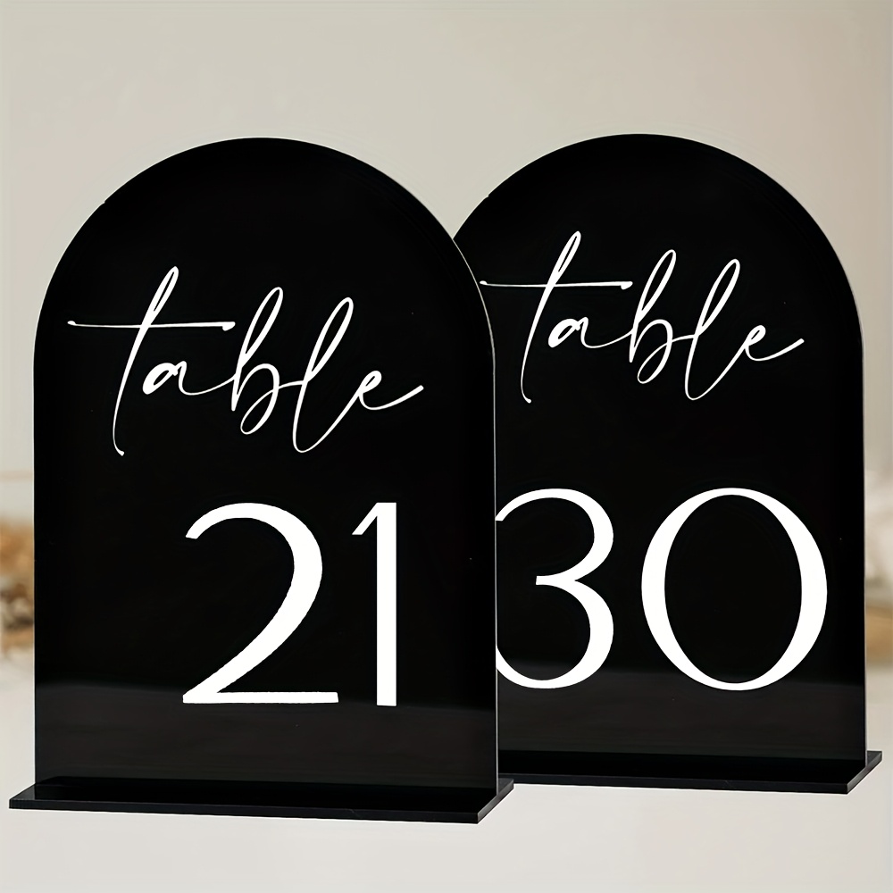 acrylic table number - Ghana