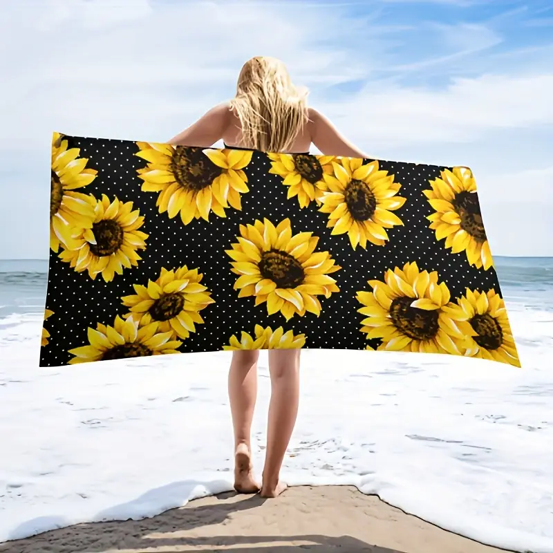 1pc Sandproof Beach Towel Super Soft Absorbent Beach Towel Oversized ... 1pc Sandproof Beach Towel Super Soft Absorbent Beach Towel Oversized ...