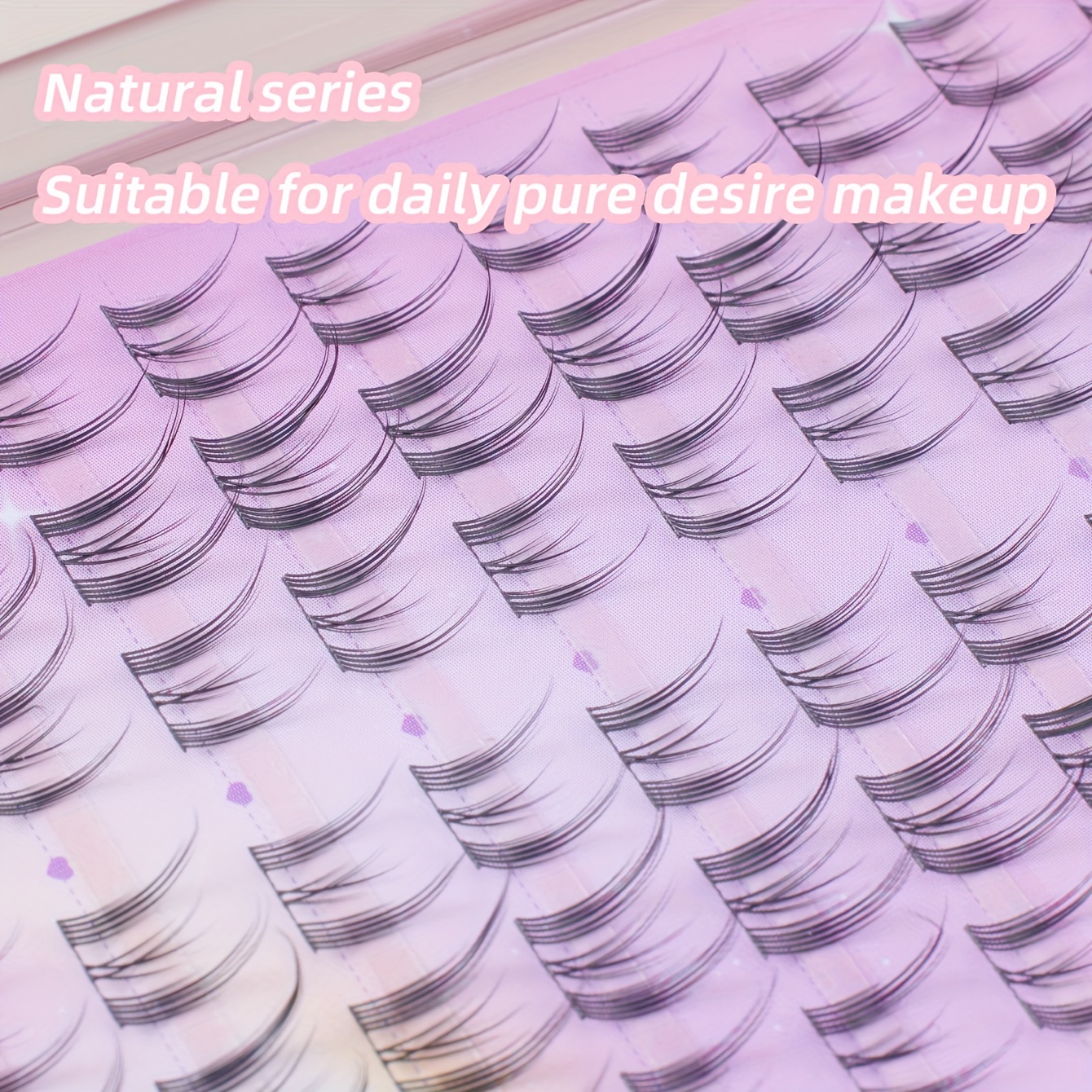 12 Rows Cat Ear Shape False Eyelashes Lovely Cat Fairy Eye - Temu