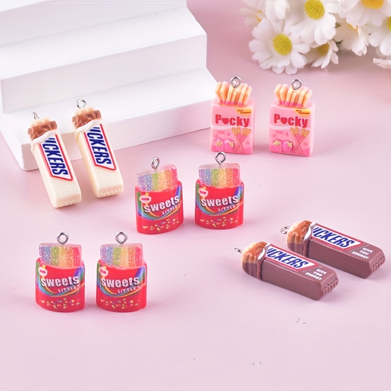 food charms sold on Temu United States