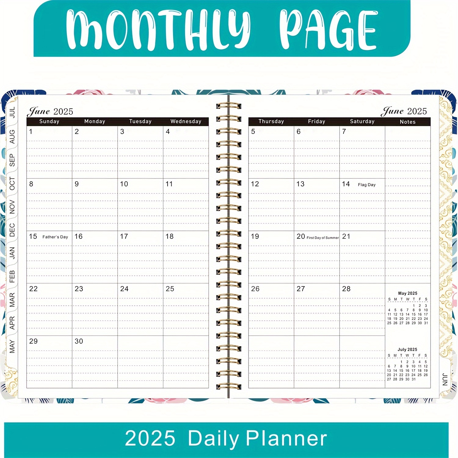 2024 2025 Weekly Monthly Planner Pad Set Students Daily - Temu