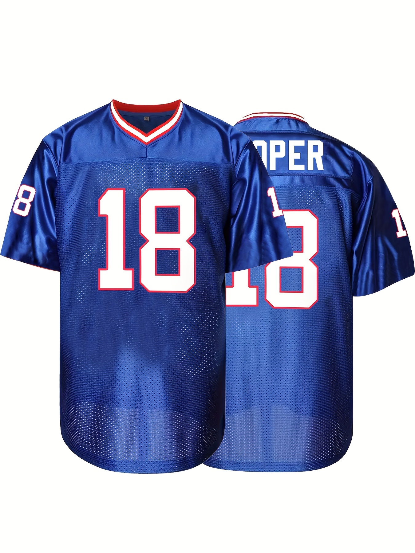 american football jerseys sold on Temu United States