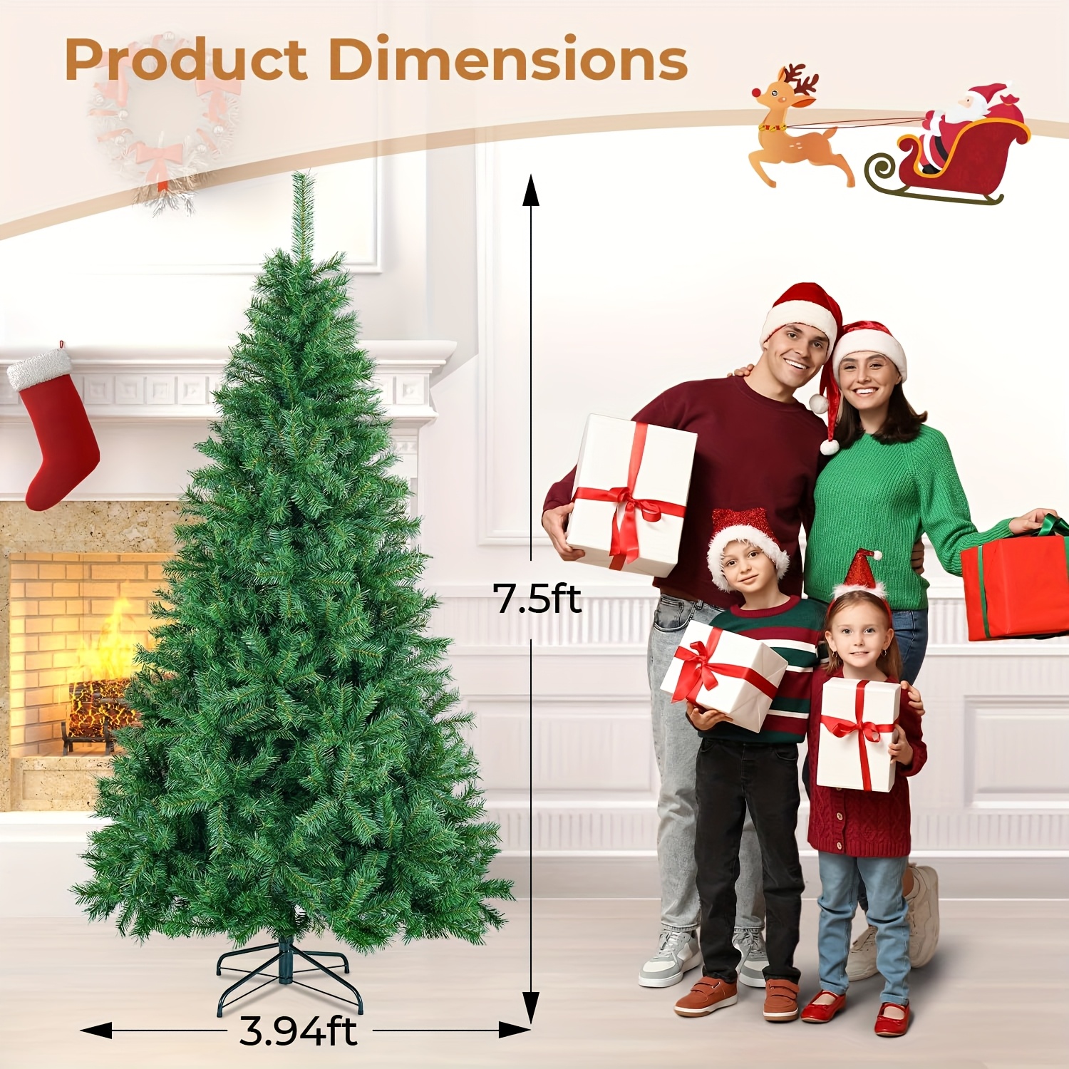 christmas trees sold on Temu United States