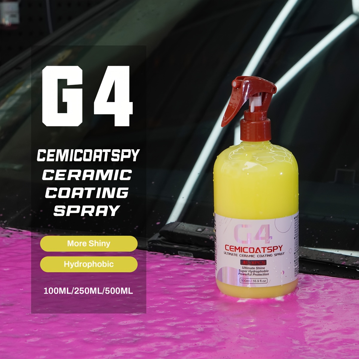 Jb xpcs Ultimate Ceramic Coating Spray Hydrophobic Car Wax - Temu United Kingdom