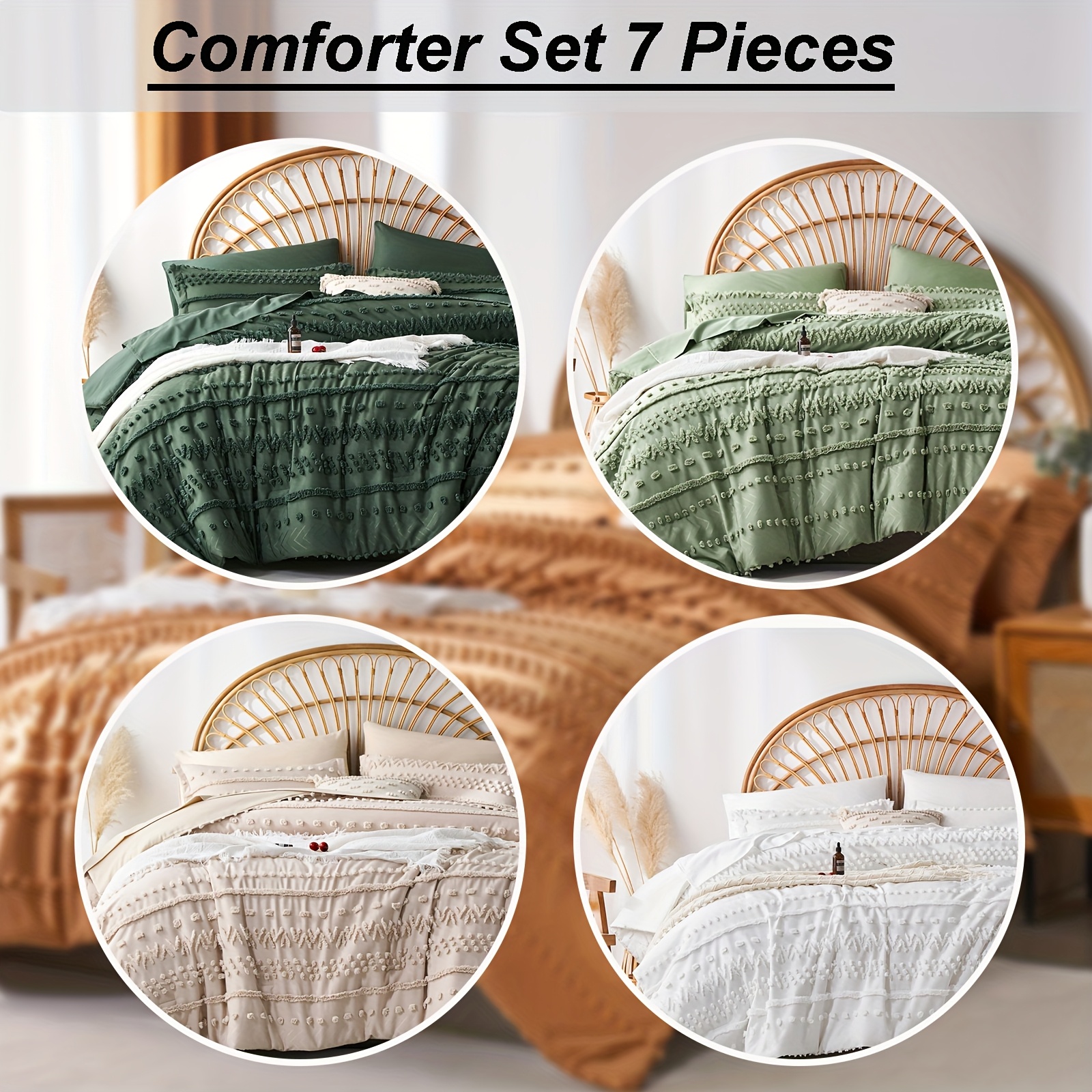 comforters sold on Temu United States