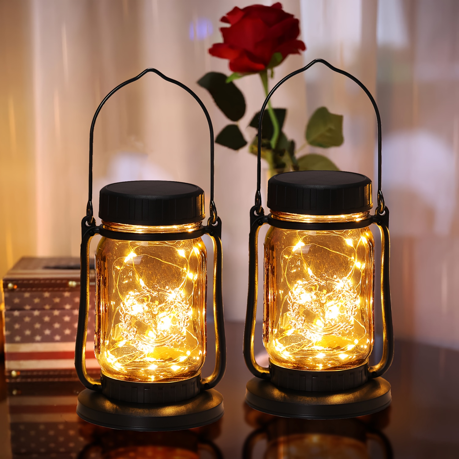 led lanterns sold on Temu United States