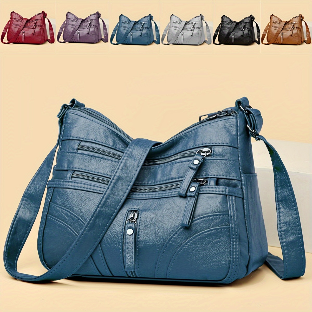 handbags and wallets sold on Temu United States