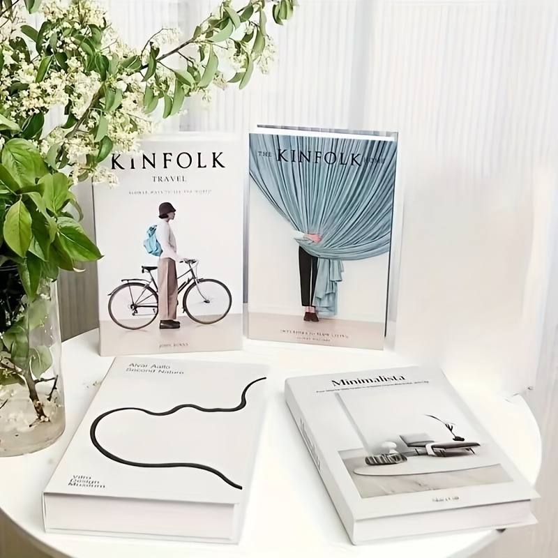 Simulated Book Decoration Ornaments Fashion Classic Art - Temu Canada