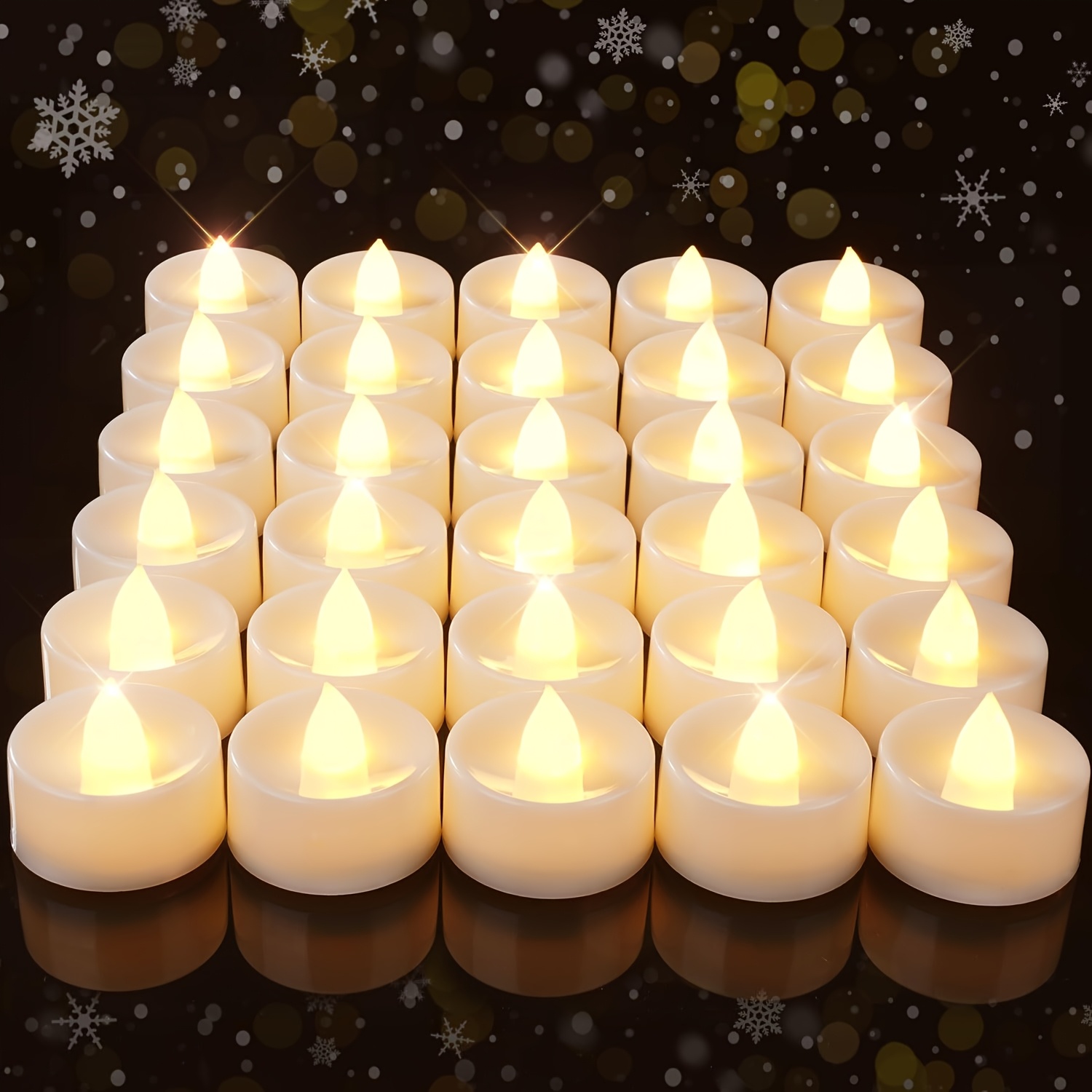 12 pack flameless led tea lights candles battery operated 150 hours long lasting tealight candles best flickering led electric votive candles gift for halloween christmas wedding centerpiece table bar...