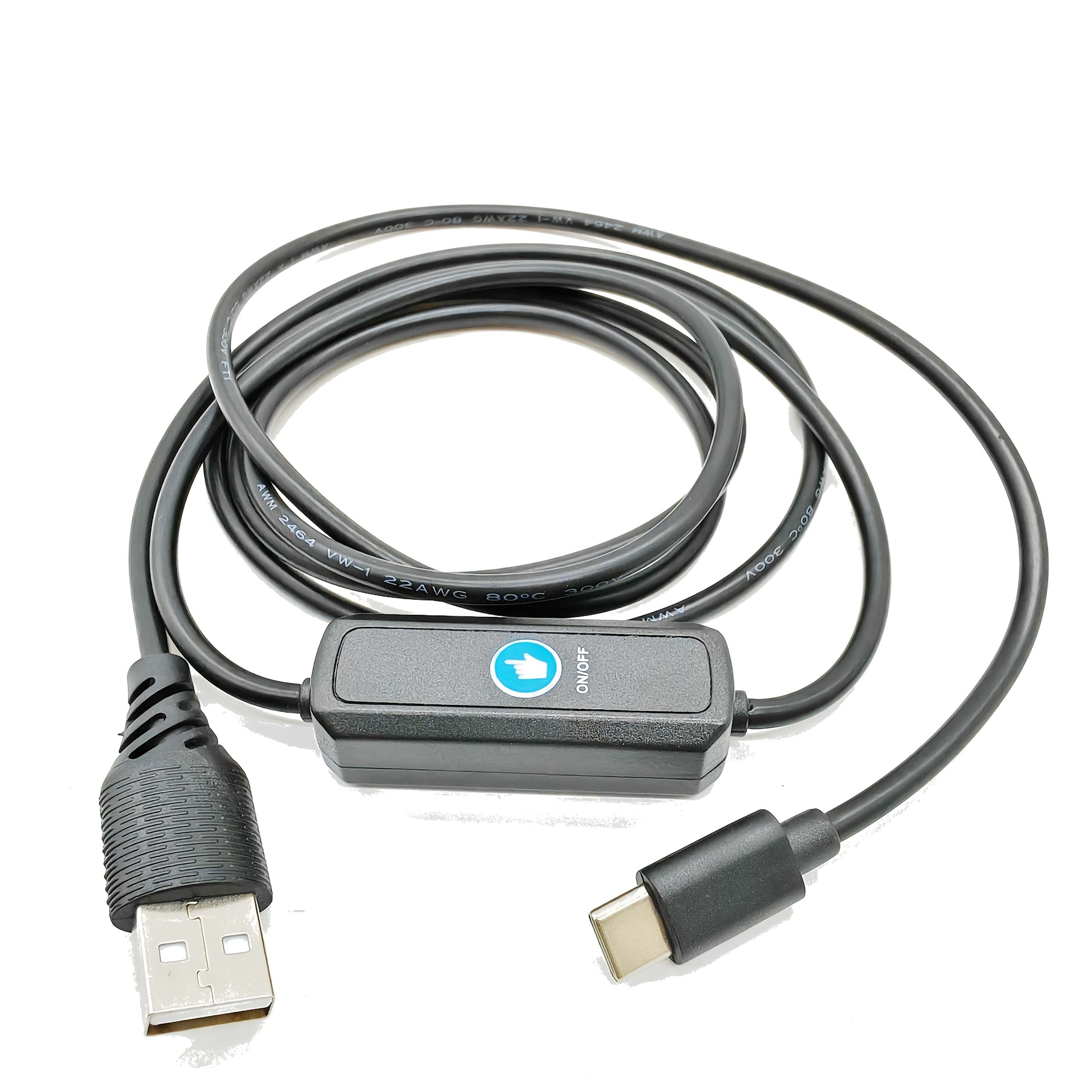 usb to type c extension cable sold on Temu United States
