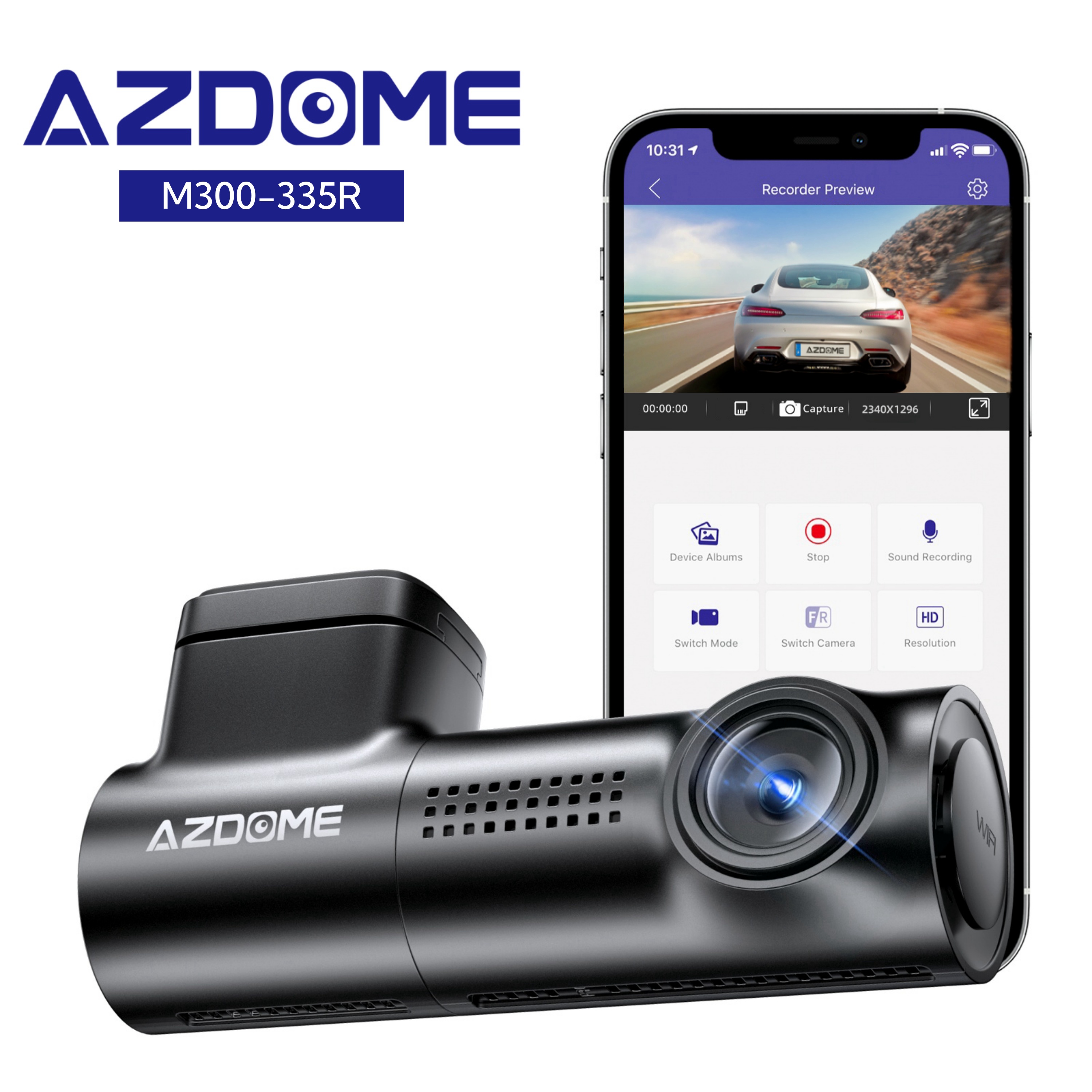 car dash cameras sold on Temu Australia