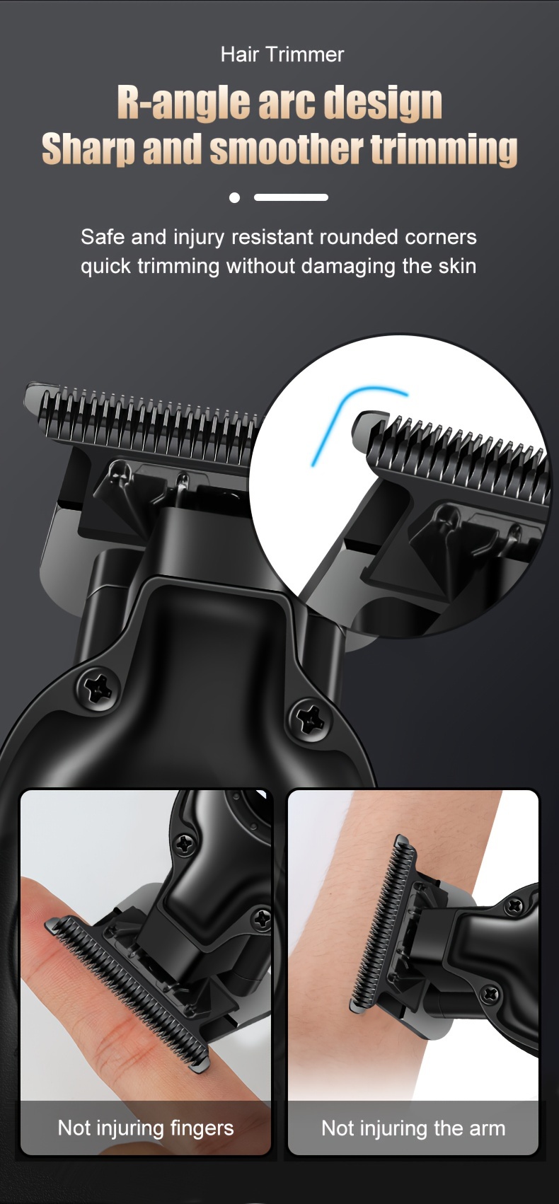 Professional Hair Clipper Design High - Temu