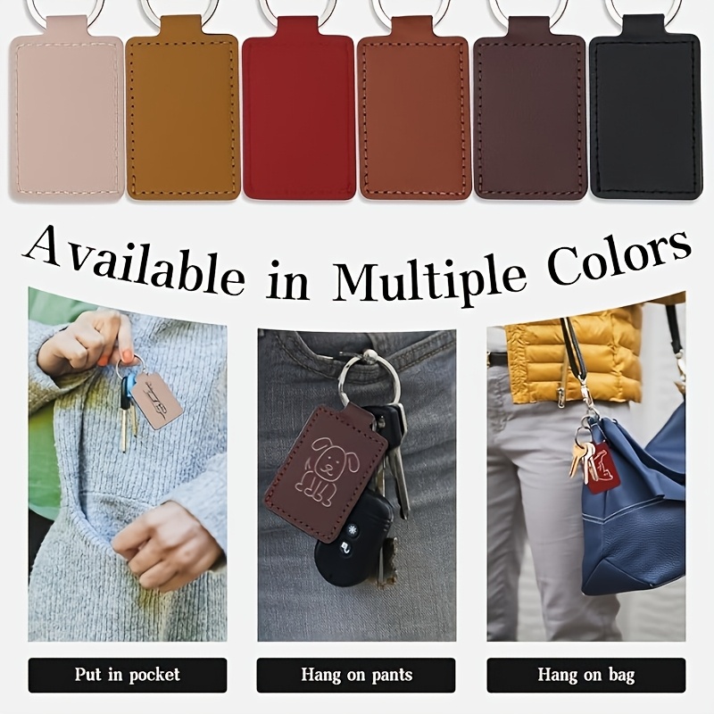 leather keychain kit sold on Temu Australia