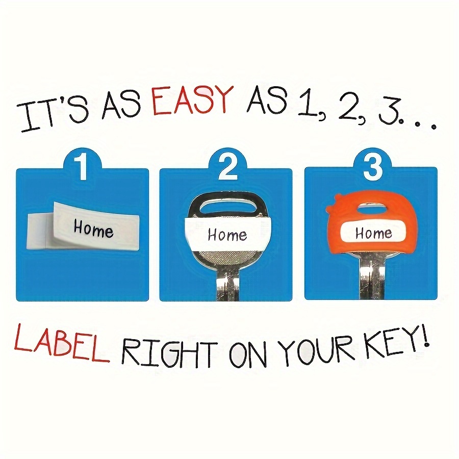 8 Pcs Silicone Key Covers With Labels, Flexible Key Identifier Set ...