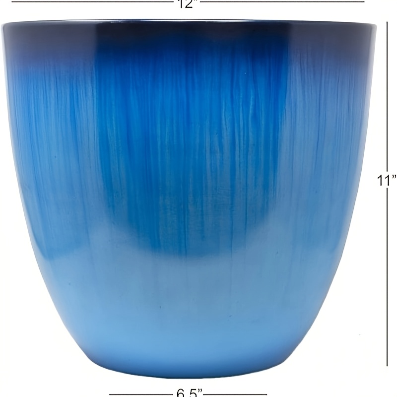 Large Egg Shaped Planter Modern Indoor Outdoor Decorative Flower Pot ...