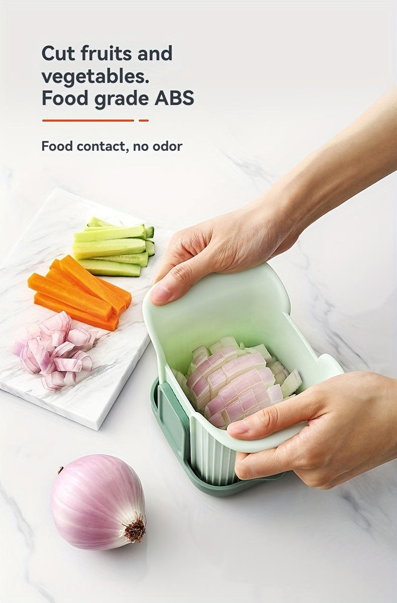 Multifunctional Vegetable Cutter Dicer Abs Food contact Safe - Temu ...