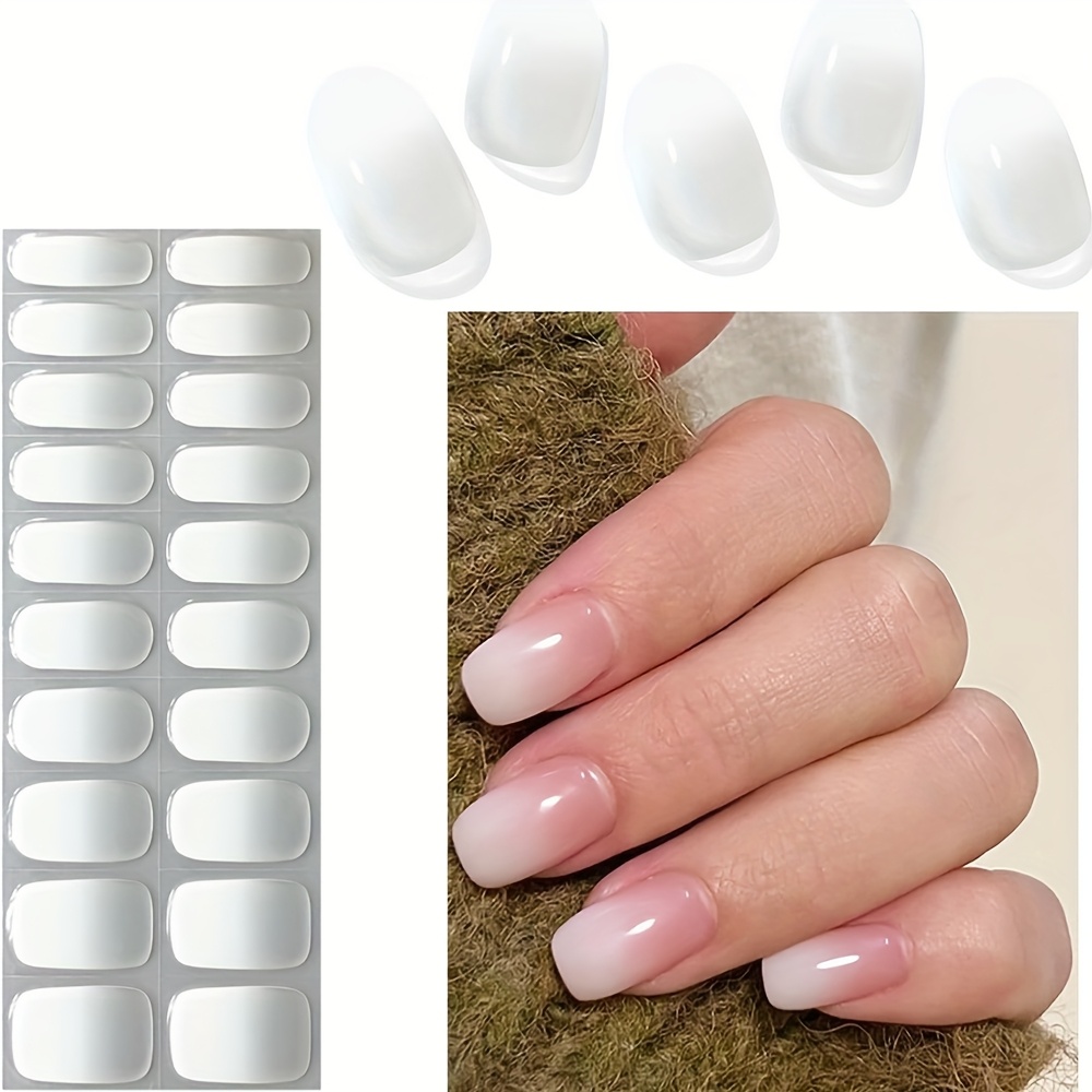 uv gel nail stickers sold on Temu United States