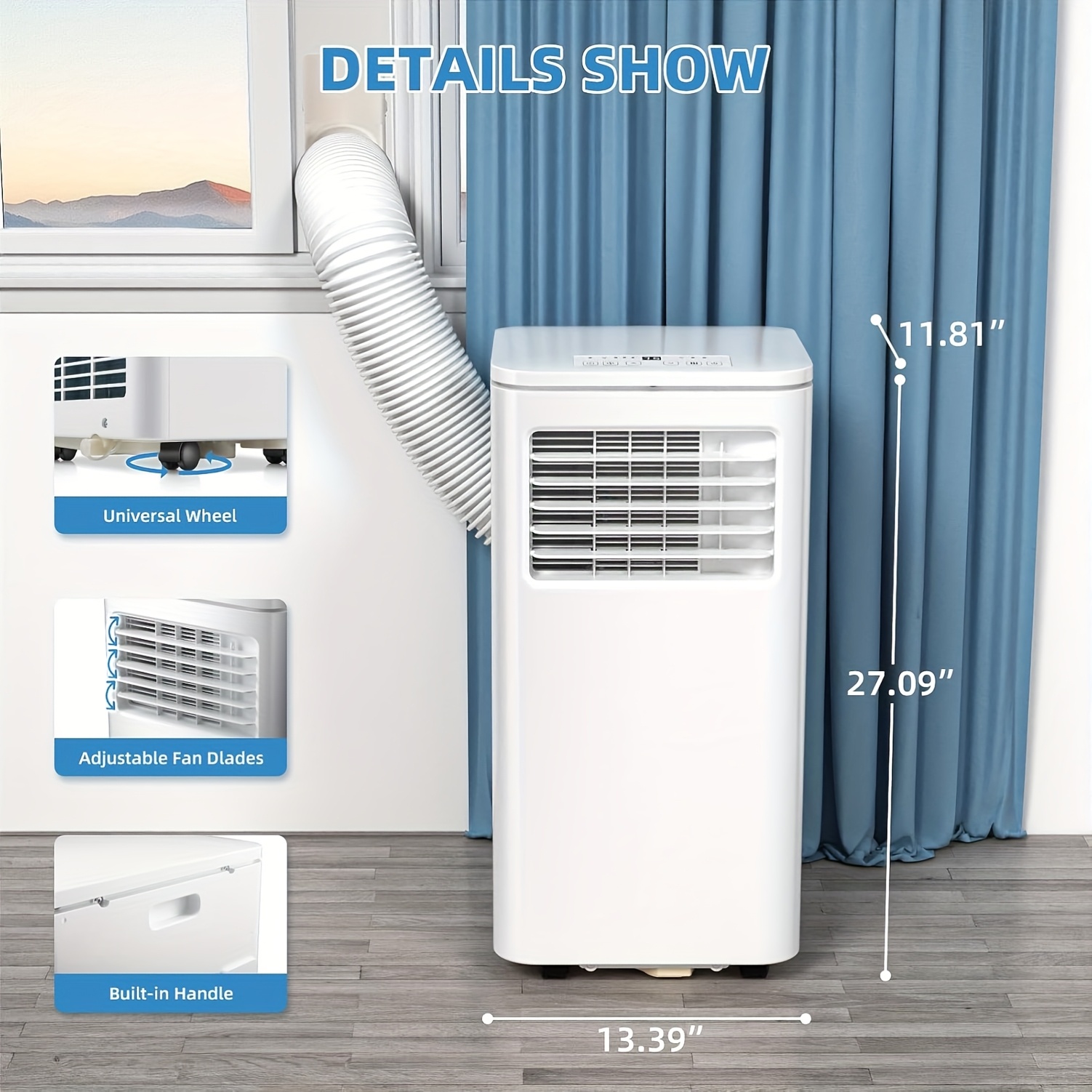 air conditioner portable sold on Temu United States