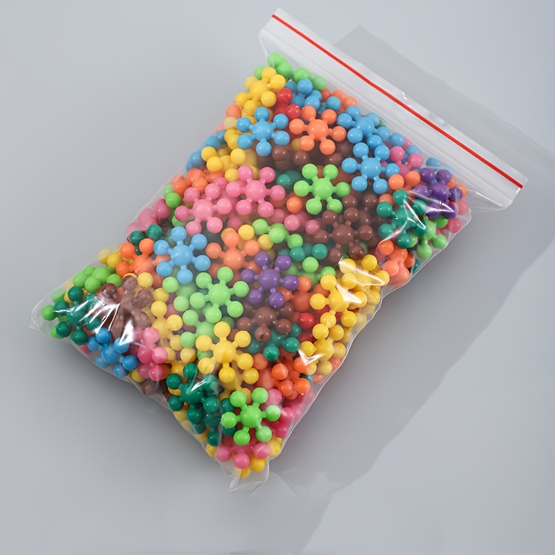 snowflakes building blocks sold on Temu United States