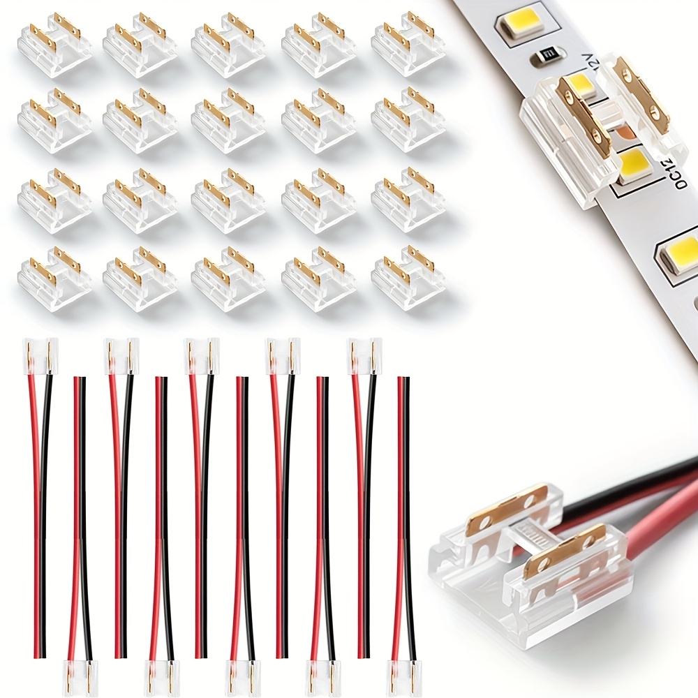 led strip connectors sold on Temu Australia